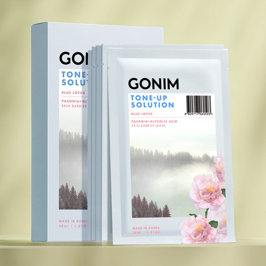 GONIM Tone-up Solution Skin Barrier Mask (5pcs) - GONIM